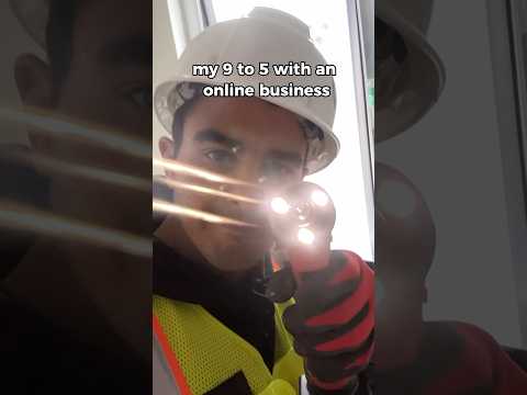 how I’m replacing my construction job w an online biz