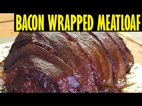 Bacon Wrapped Smoked Meatloaf On The Oklahoma Joe's Highland Smoker