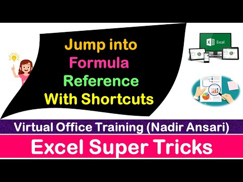 Jump into Formula Reference With Shortcuts in Excel