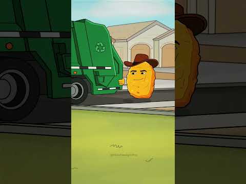 Help Nugget to Stop Garbage Truck!