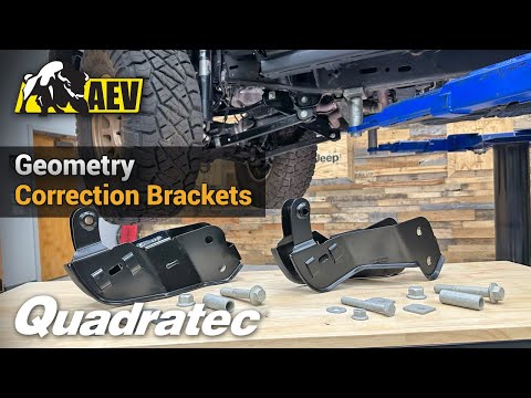 AEV Stamped Geometry Correction Brackets for 2018+ Jeep Wrangler JL & 2020+ Gladiator JT