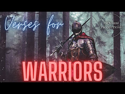 Inspiring BIBLE Verses for WARRIORS - Motivational Verses