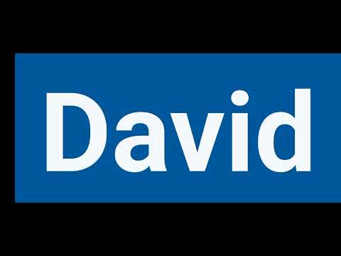 How To Pronounce David | Pronunciation Of David| Pronounce pizza | How To Say David