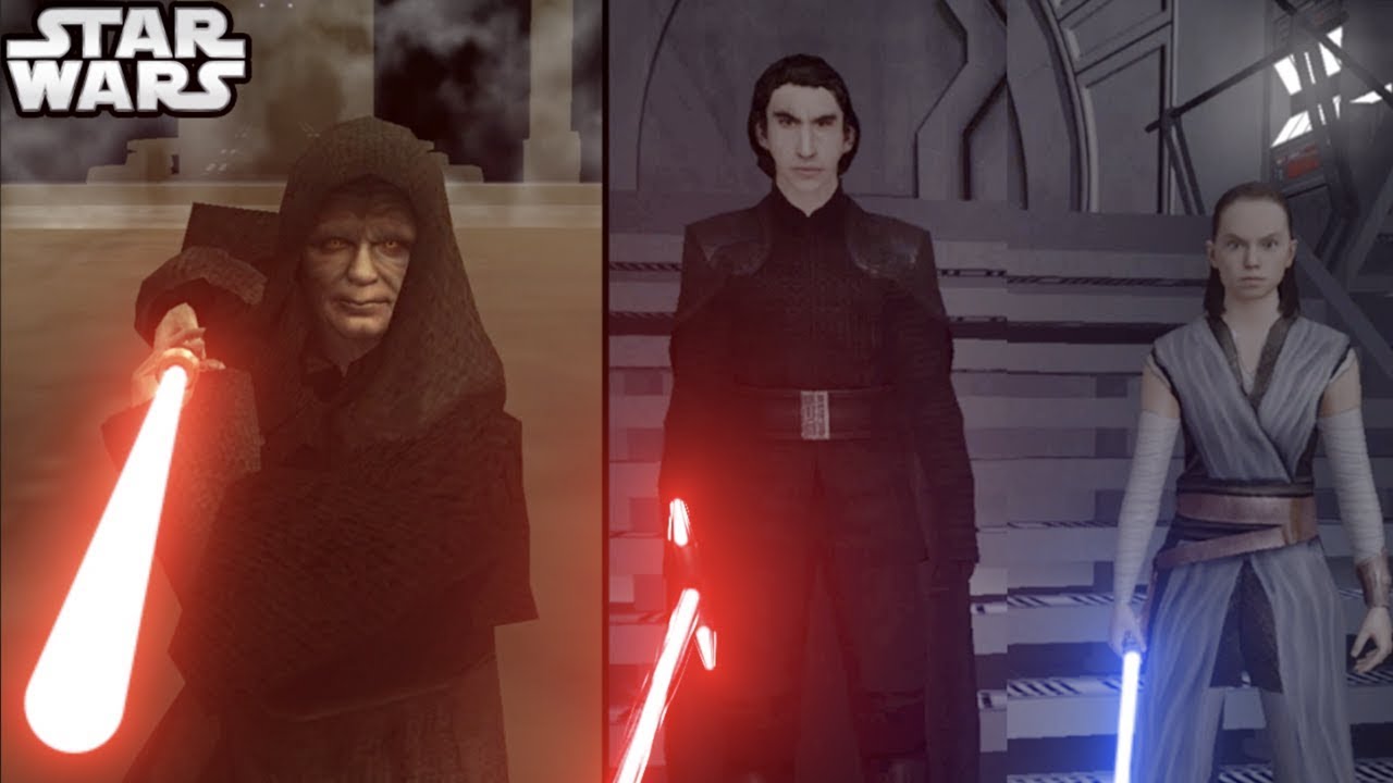 Rey Vs Palpatine - Episode 9 Fight Simulator