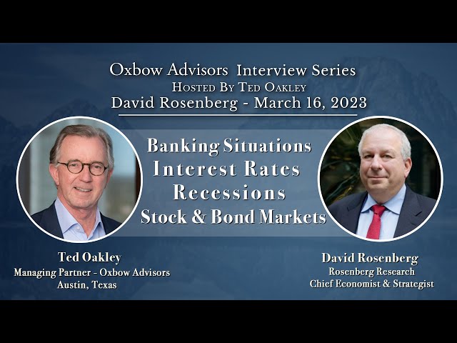 Video: Ted Oakley - Oxbow Interview Series 2023 - David Rosenberg - Banking Situations, Interest ...