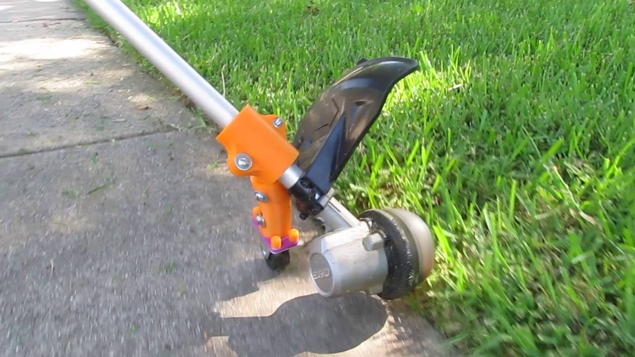 3D Printed Edger Assistant for Trimmer (Video 1)
