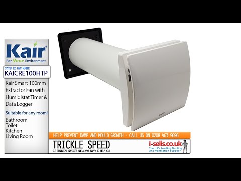 Kair Smart Fan SETTINGS TRICKLE SPEED