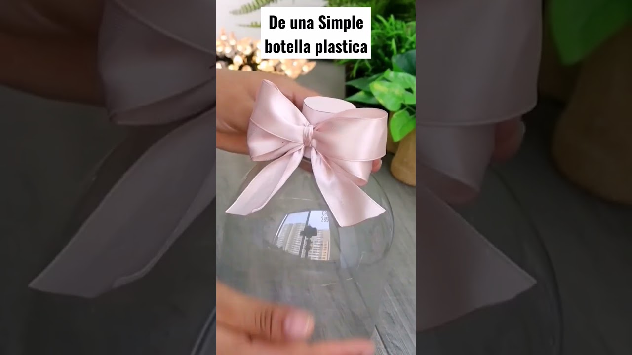 De una Simple Botella Plástica a un Hermoso Regalo para MAMÁ #diy #díadelamadre #regalos