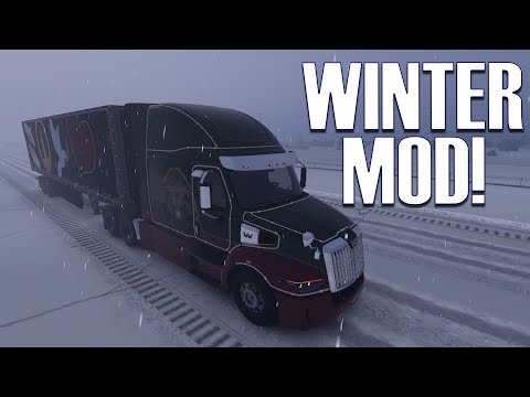 ATS | How to Install Snow Winter Mod | American Truck Simulator | Frosty Winter Mod | Tutorial