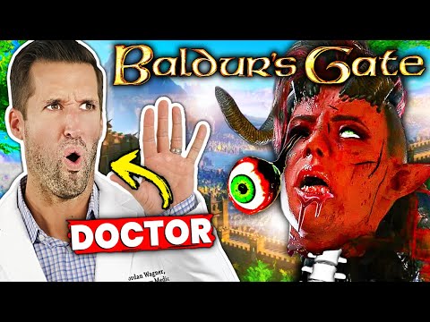 ER Doctor REACTS to WILDEST Baldur's Gate 3 Injuries