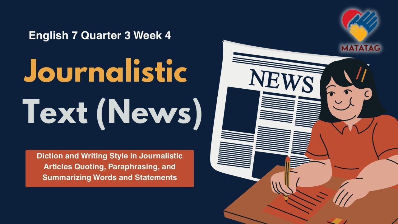 Understanding Journalistic Texts: A Guide to News Writing | Galaxy.ai