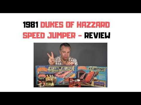 DUKES of HAZZARD Speed Jumper Toy From 1981 - Unboxing and Review
