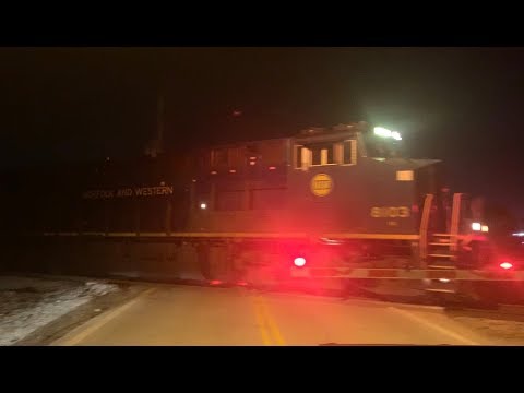 NS 8103 “Norfolk & Western” Leads the Q-AUGLAC into Springfield, MO! (Engines Only)