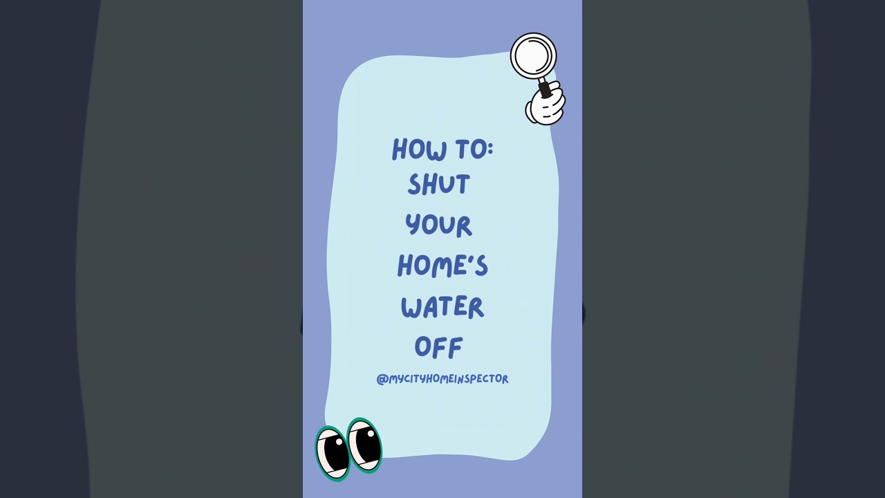 Homie How-To: How To Shut Off Your Home’s Water