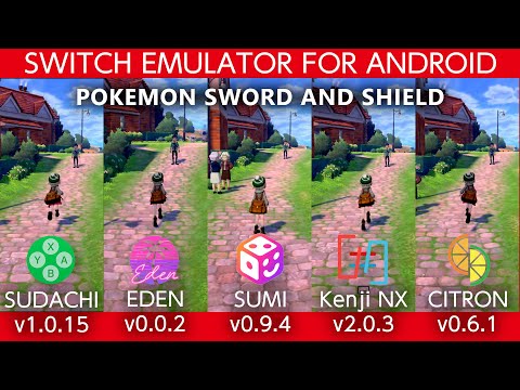 Pokémon Sword & Shield | SUDACHI vs EDEN vs SUMI vs Kenji NX vs CITRON | Switch Emulator for Android