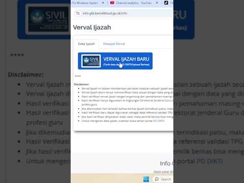 CARA VERVAL IJAZAH DI INFO GTK DAN SIMPKB #ppg2024 #ppg #vervalijazah #ppggurutertentu