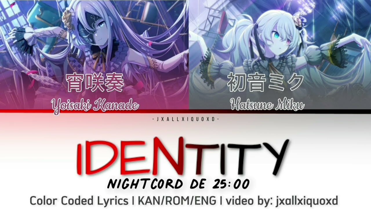 Cup Noodle × Project Sekai | アイデンティティ(Identity) Color Coded Lyrics | KAN/ROM/ENG |