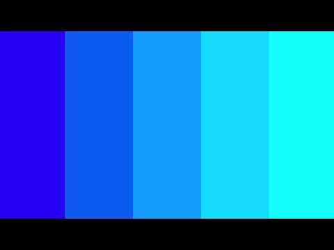 Blue Colour Palette - 15 Minutes - Daily Colour Video