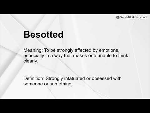 Besotted Meaning