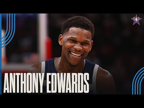 Anthony Edward's BEST PLAYS! | 2025 #NBAAllStar | 2024-25 Season