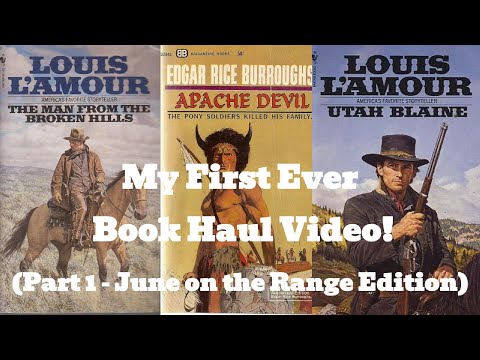 My First Ever Book Haul (Part One - June on the Range Edition)