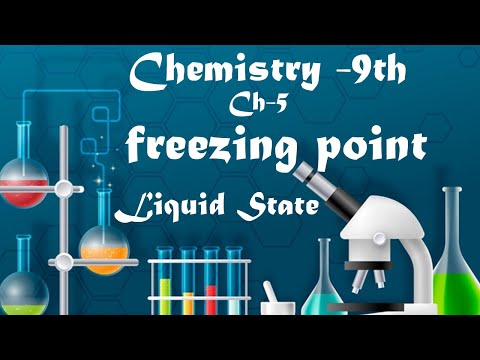 Chemistry-#Freezing Point - Ch 5 - 9th Class Chemistry | In Urdu Hindi