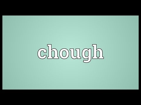Chough Meaning