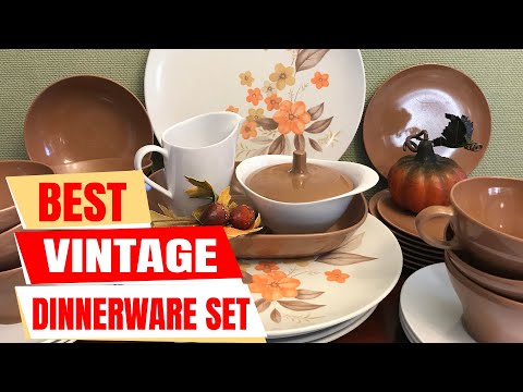 “Top 5 Best Vintage Dinnerware Sets in 2025 | Elegant, Timeless & Collectible!”