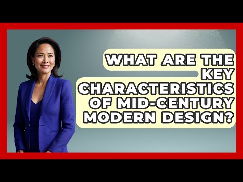 What Are The Key Characteristics Of Mid-Century Modern Design? - Graphic Design Nerd
