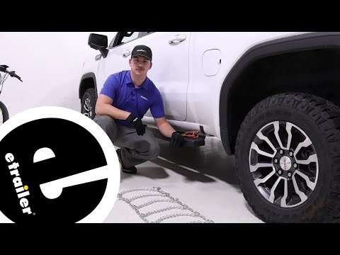 etrailer | Compatible? Yes! The Titan Chain Snow Tire Chains Fits a 2019 GMC Sierra 1500