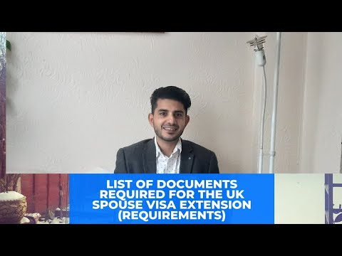 List of documents required for the UK spouse visa extension ( Requirements)