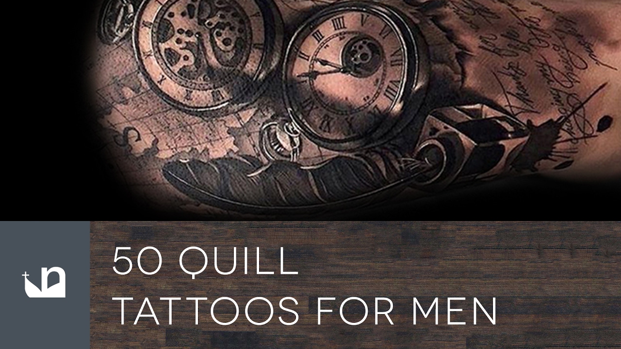 50 Quill Tattoos For Men