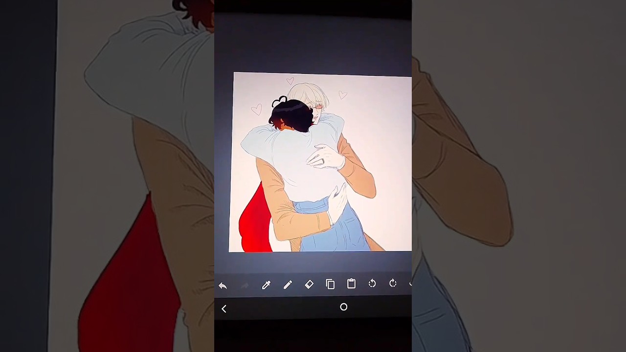 {OCs} proud of you cuddles 💖💖💖 #originalcharacters #ocs #ocship #gay #doodles