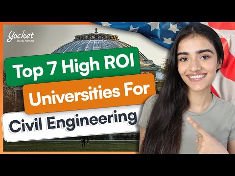 7 Best Universities For Civil Engineering In USA | MS in US in Civil Engineering | Masters in USA