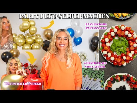 Party Deko selber machen | Bei uns gibts was zu feiern ♡ | Seid bei den Vorbereitungen dabei ♡ VLOG