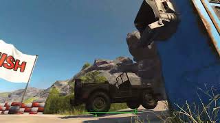 Goofing around in Zorkaz Racing Tracks mod for testing at Fallout 4 ...