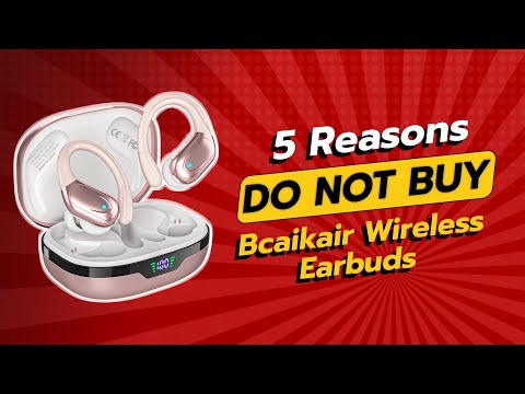 π DON'T BUY Bcaikair Wireless Earbuds Before Watching This! (5 Reasons)