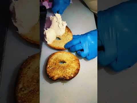 Great Grain with plain cream cheese πππ #bagels #food #creamcheese