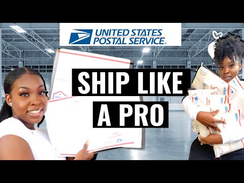 HOW I SAVE MONEY ON SHIPPING RATES AND GET FREE USPS SHIPPING SUPPLIES