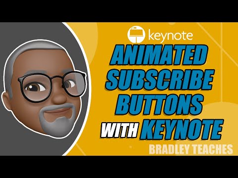 How to Make an Animated Subscribe Button with Keynote