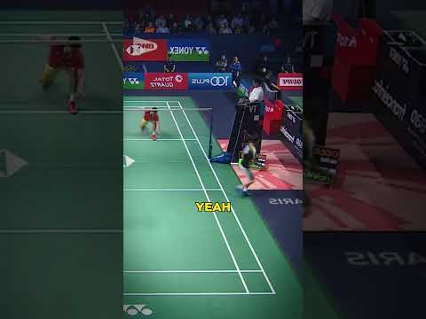 The most insane rally in badminton doubles ever? #sigma #shorts #badminton #sports #auramoment #fun