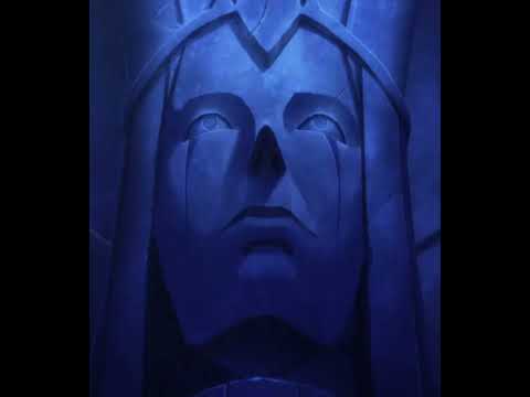 solo leveling god statue evil smile