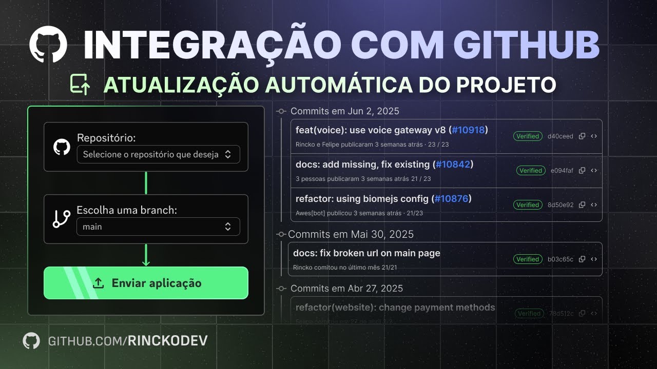 How to host auto-updating GitHub repositories on Discloud 💚