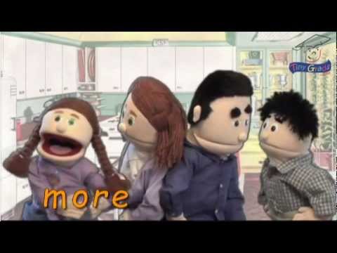 Learn Rhyming Words. Puppet Song with Rhyme for Children. homeschool family