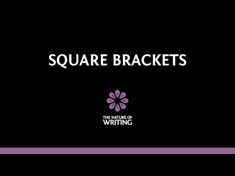 Square Brackets