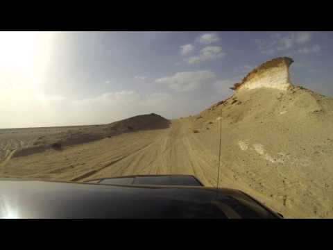 Qatar Desert - on our way to Film City