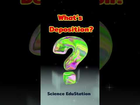 What is deposition | Class 9 Science Chapter 1 | Chemistry | #shorts #viral #trending #motivation