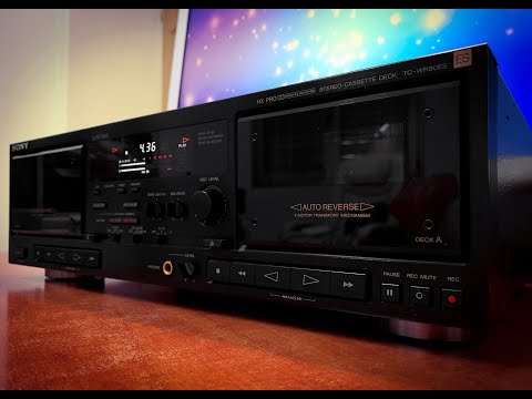 BEST ES SERIES VITNAGE Double Cassette SONY TC-WR80ES (1990)