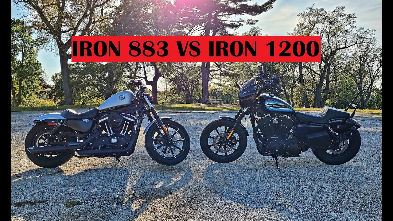Iron 883 Sportster vs. Iron 1200 Sportster