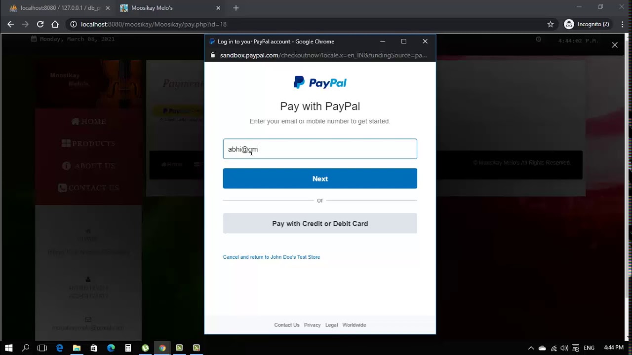 E Commerce System using PHP with Full Source Code- Moosikay